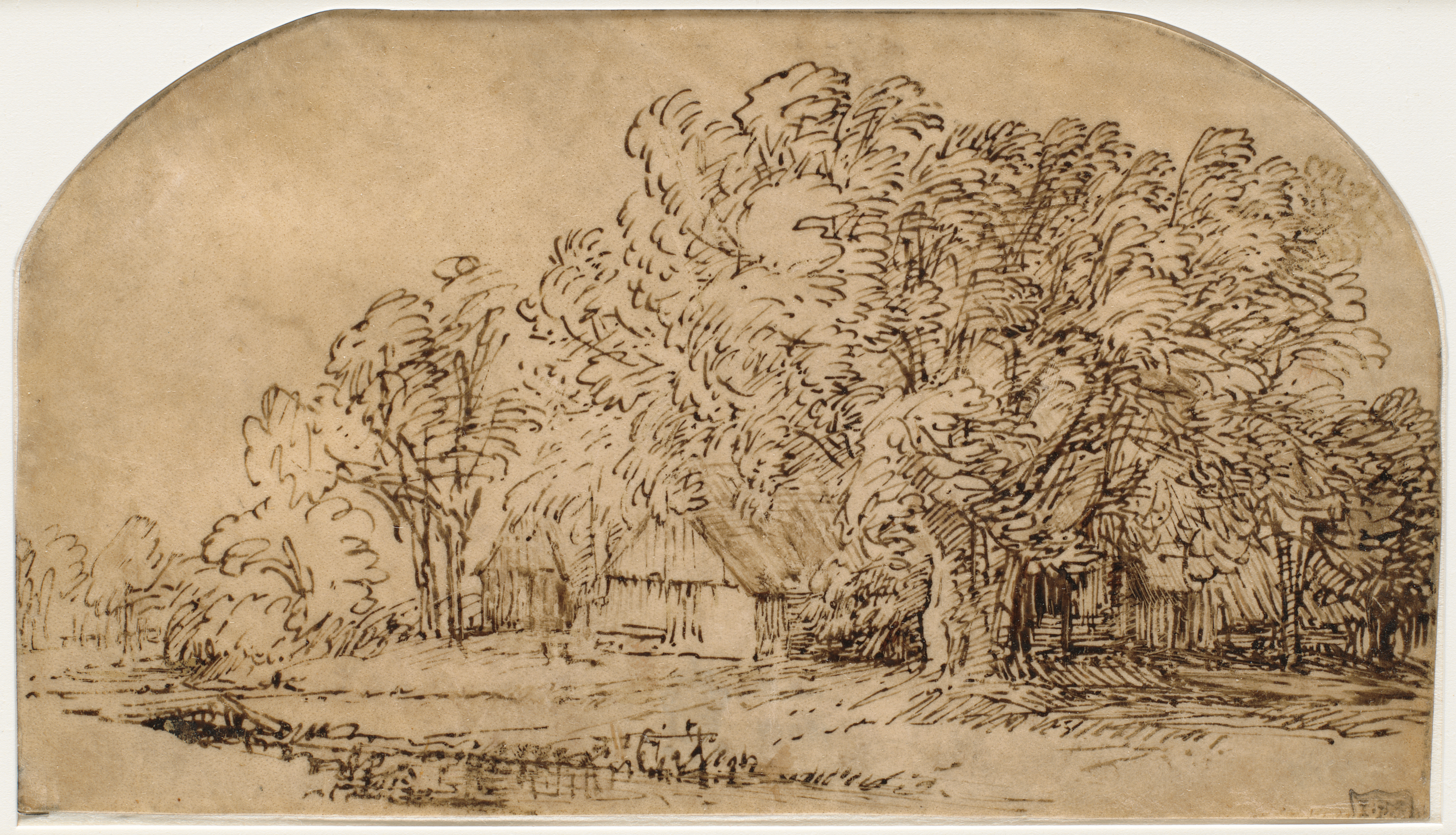 Rembrandt Ink Drawings